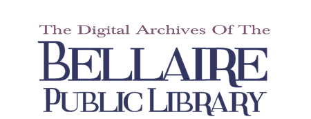 Digital Archives of the Bellaire Public Library :: The Community ...